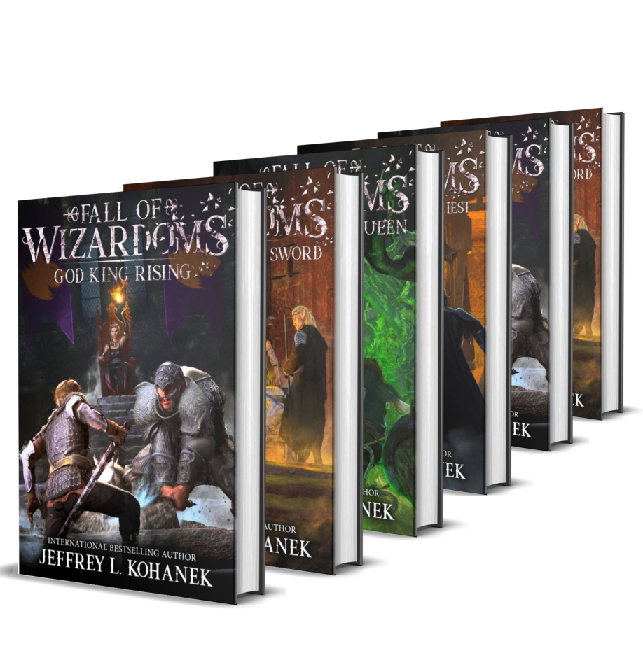 Fall of Wizardoms signed print books - JeffreyLKohanek